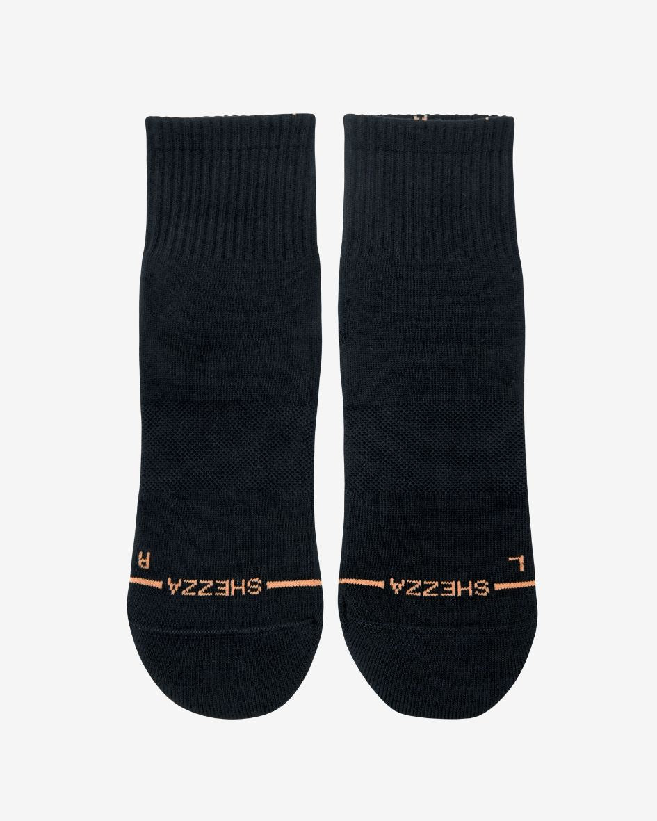 Foam-Padded Quarter Socks for Comfort | Shezza