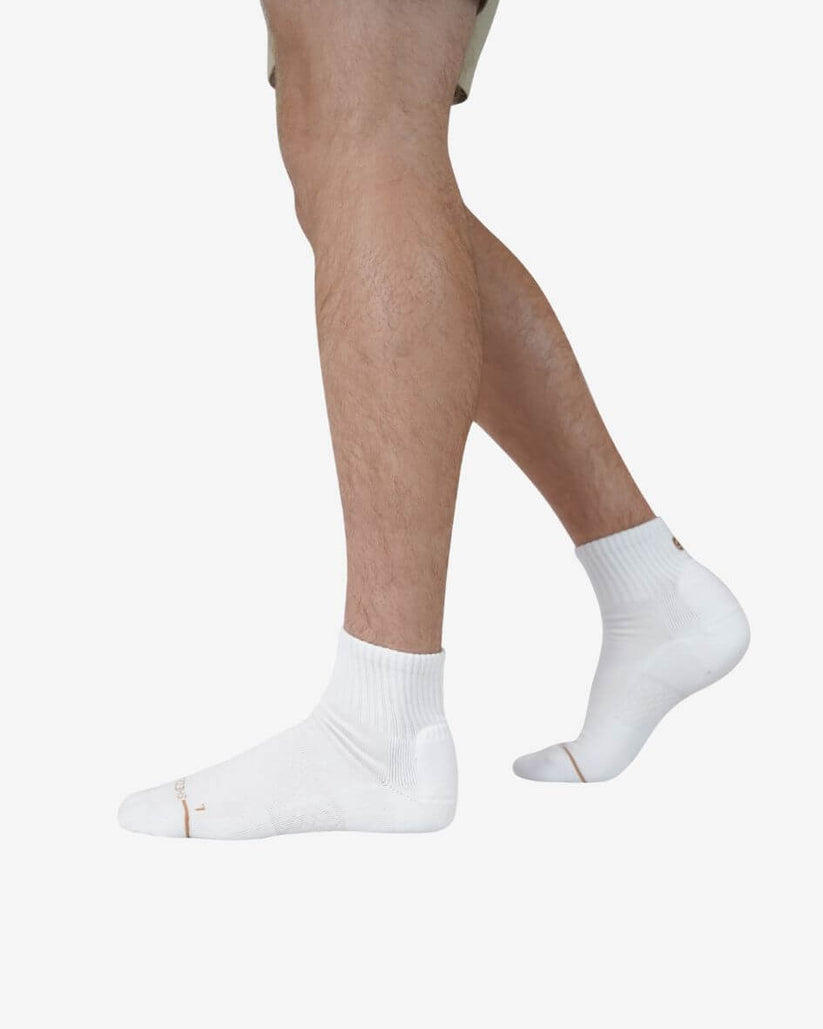 Foam-Padded Quarter Socks for Comfort | Shezza