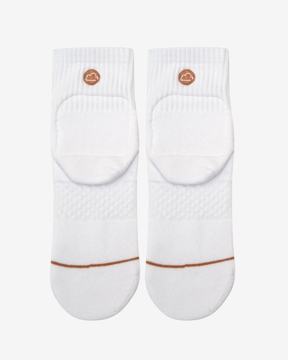 Foam-Padded Quarter Socks for Comfort | Shezza